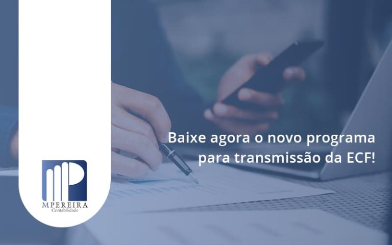 Baixe agora o novo programa para transmissão da ECF!